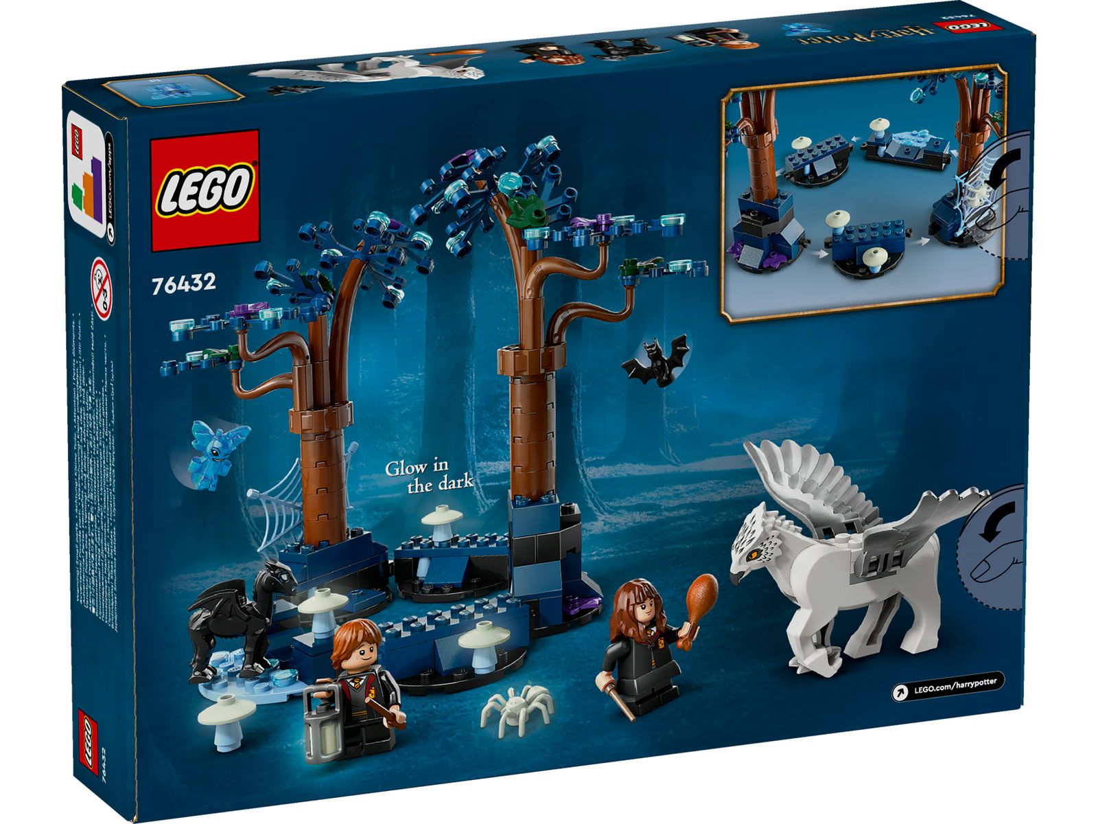 LEGO 76432 Der verbotene Wald™: Magische Wesen | Harry Potter™ | VSR ...